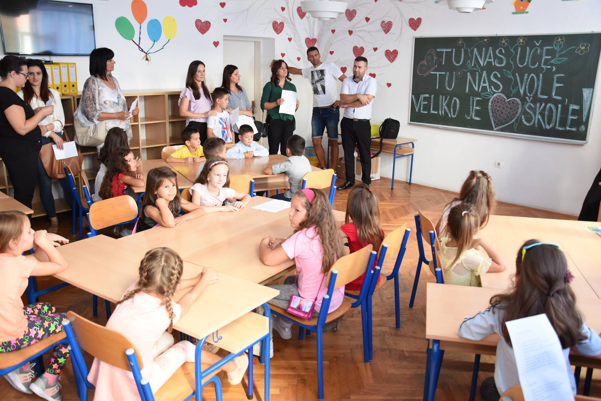 Prvi dan u OŠ Čerin – OSNOVNA ŠKOLA ČERIN